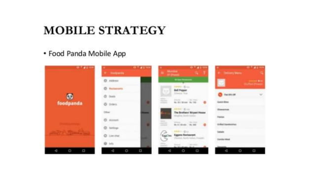 FOODPANDA BUSINESS MODEL | PPTX