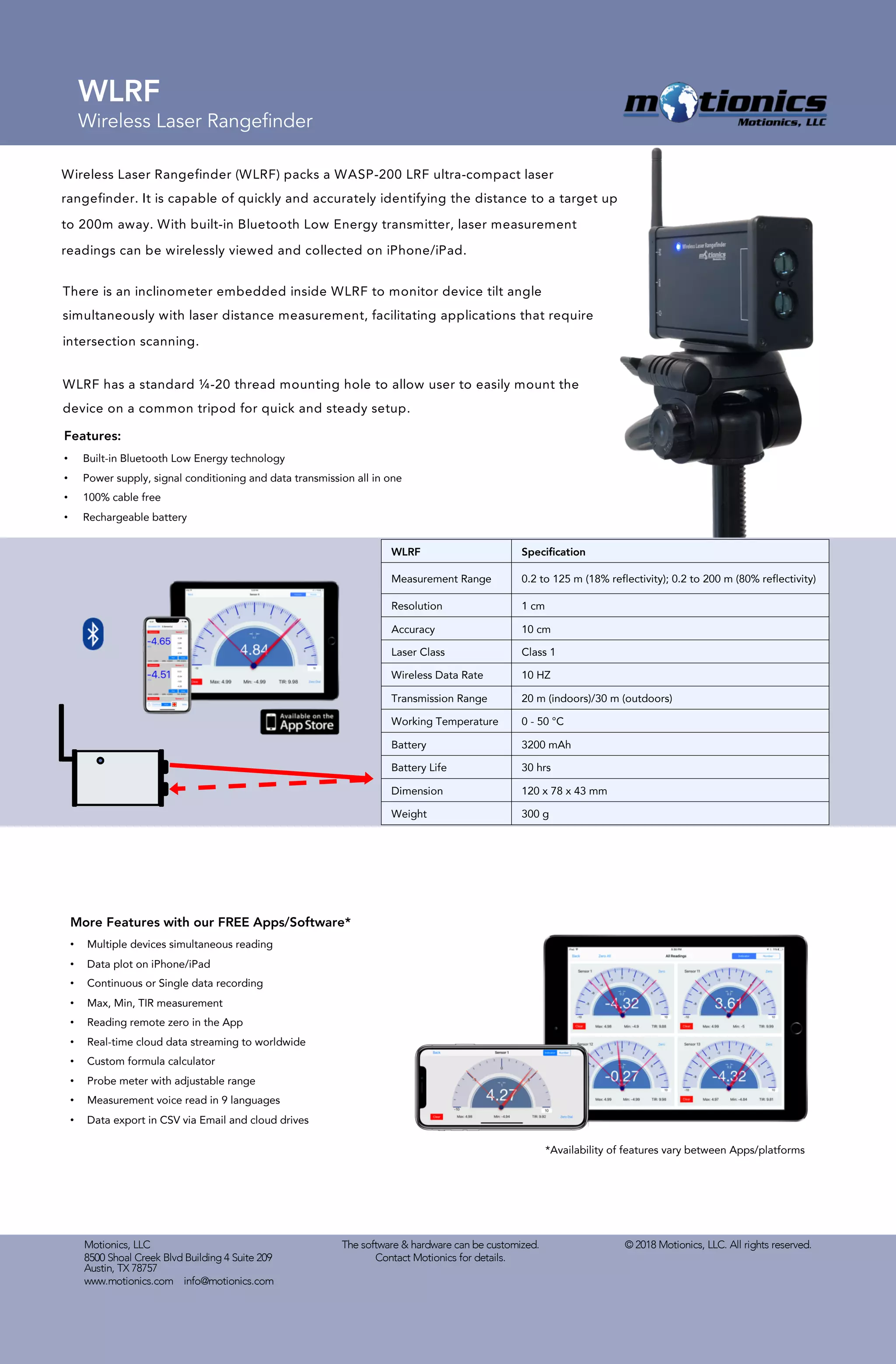 Wireless Laser Rangefinder | PDF