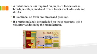 Nutritive Labelling | PPTX | Nutrition | Healthy Living