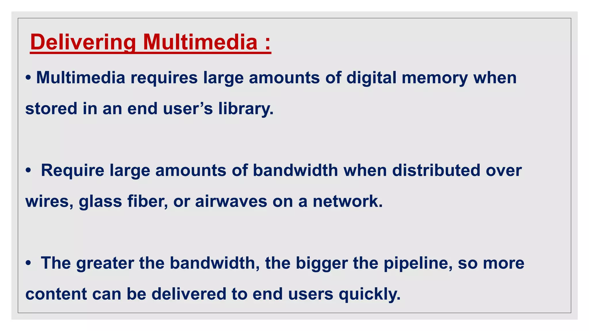 Multimedia by Tay Vaughan | PPTX