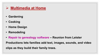 Multimedia by Tay Vaughan | PPTX