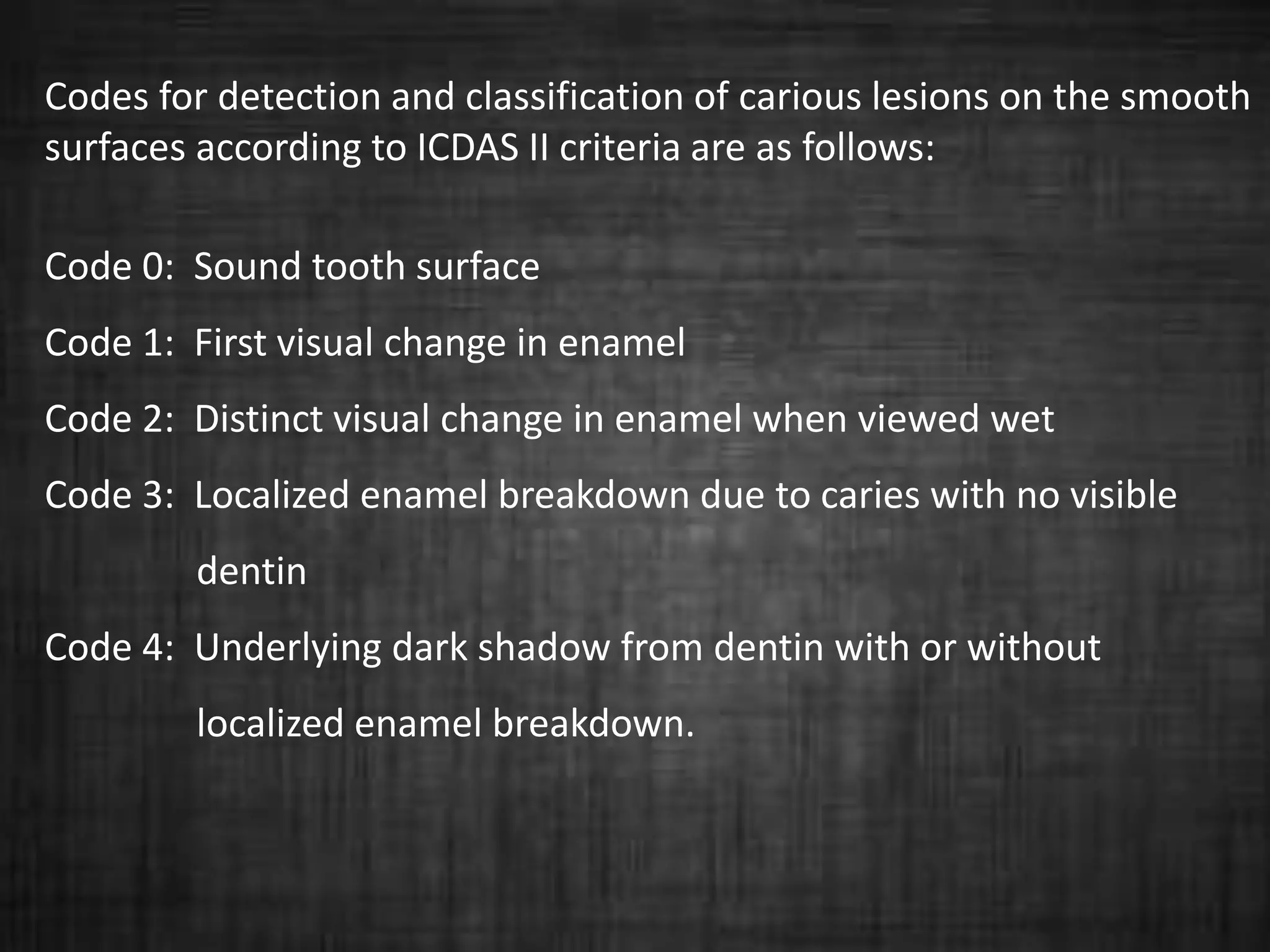 White spot lesions | PPTX