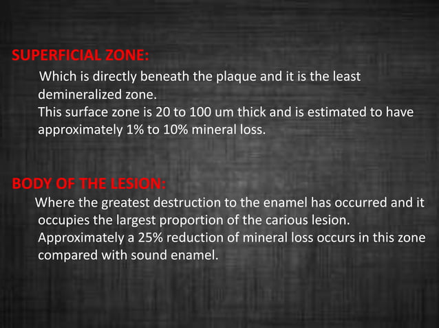 White spot lesions | PPTX
