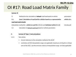 WLTP-12-24 - Road Load Matrix Family RDW-NL ACEA-Daimler.pptx