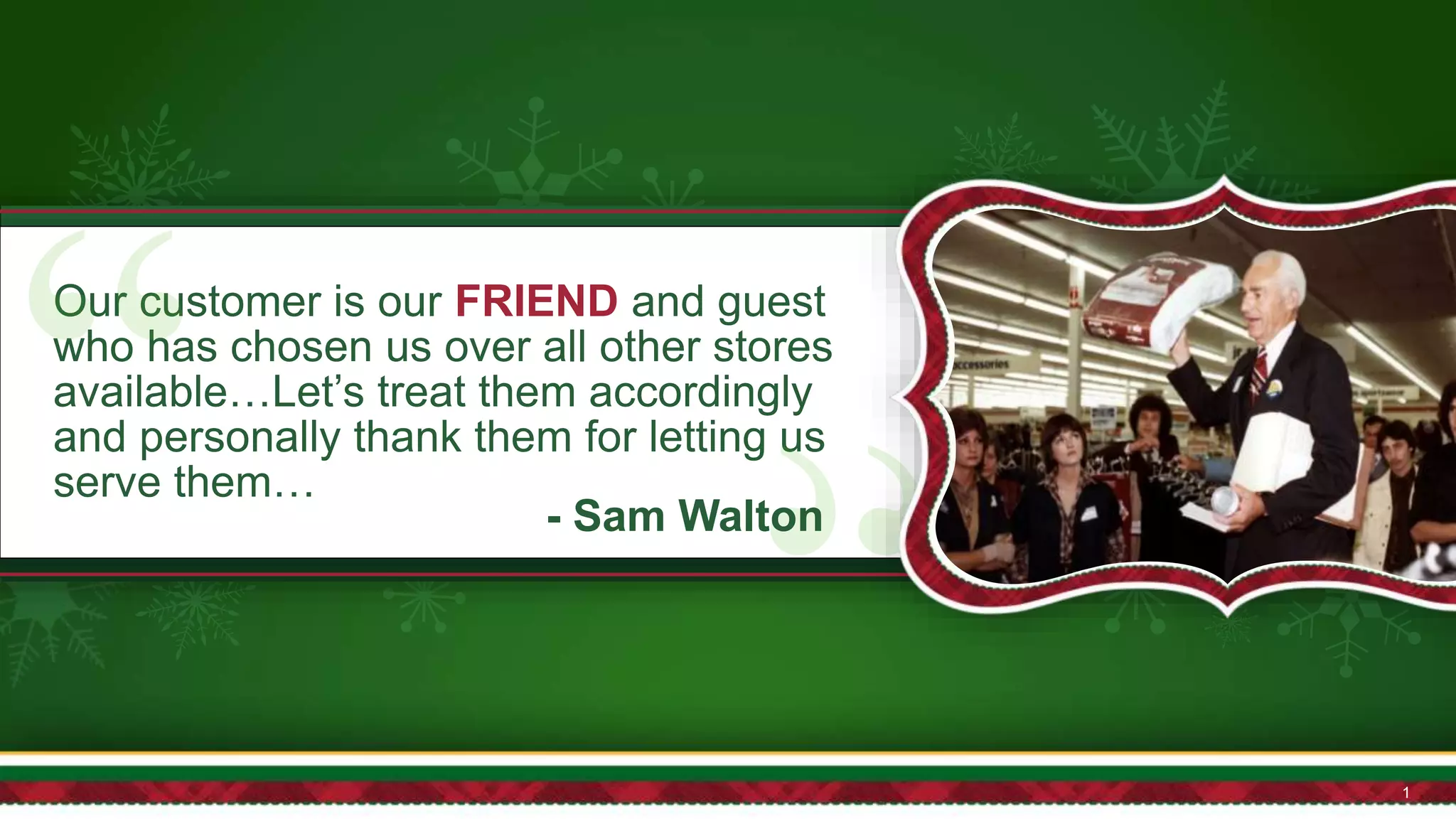 Walmart Annual Holiday Event Template | PPTX | Business | Business and ...