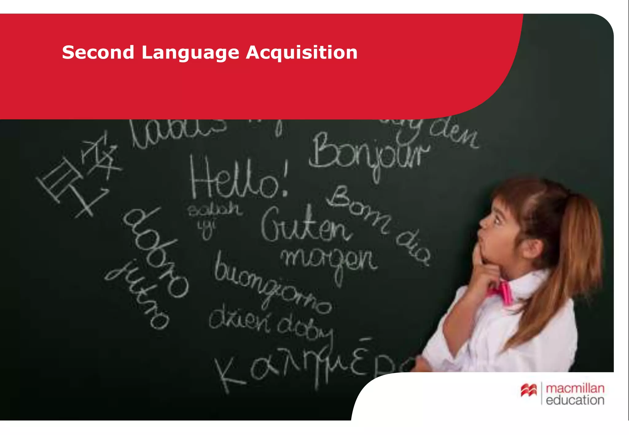 Second language acquisition | PPT