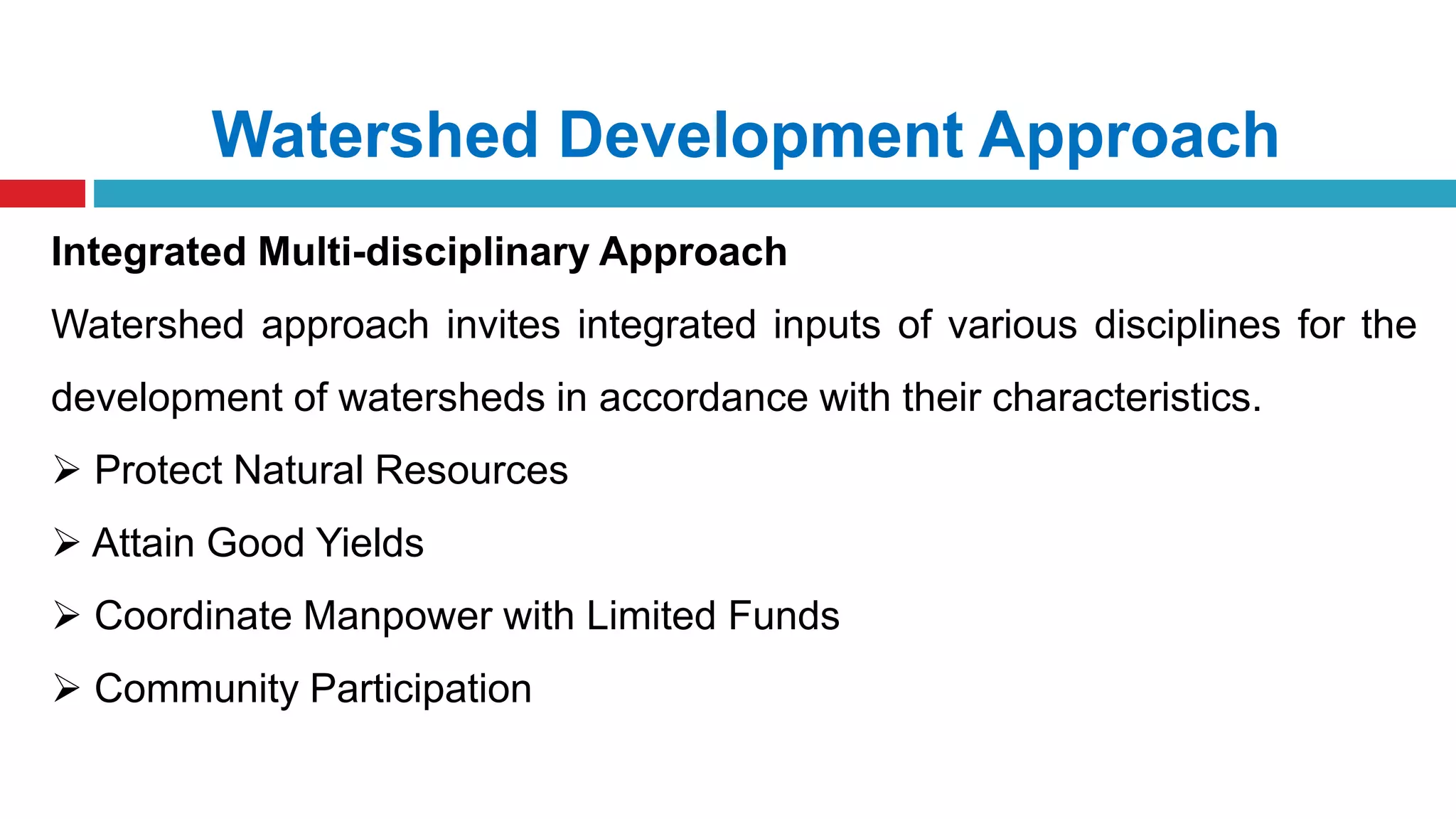 Introduction to Watershed Management | PPTX