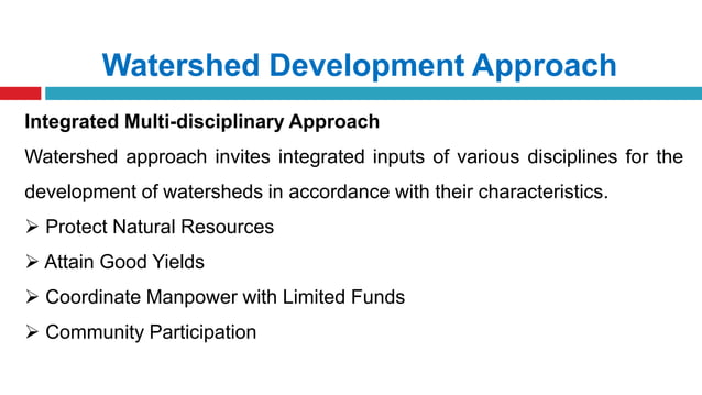 Introduction to Watershed Management | PPTX | Agriculture | Industries