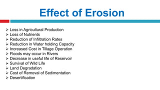 Watershed - Principles of Erosion | PPTX