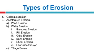 Watershed - Principles of Erosion | PPTX