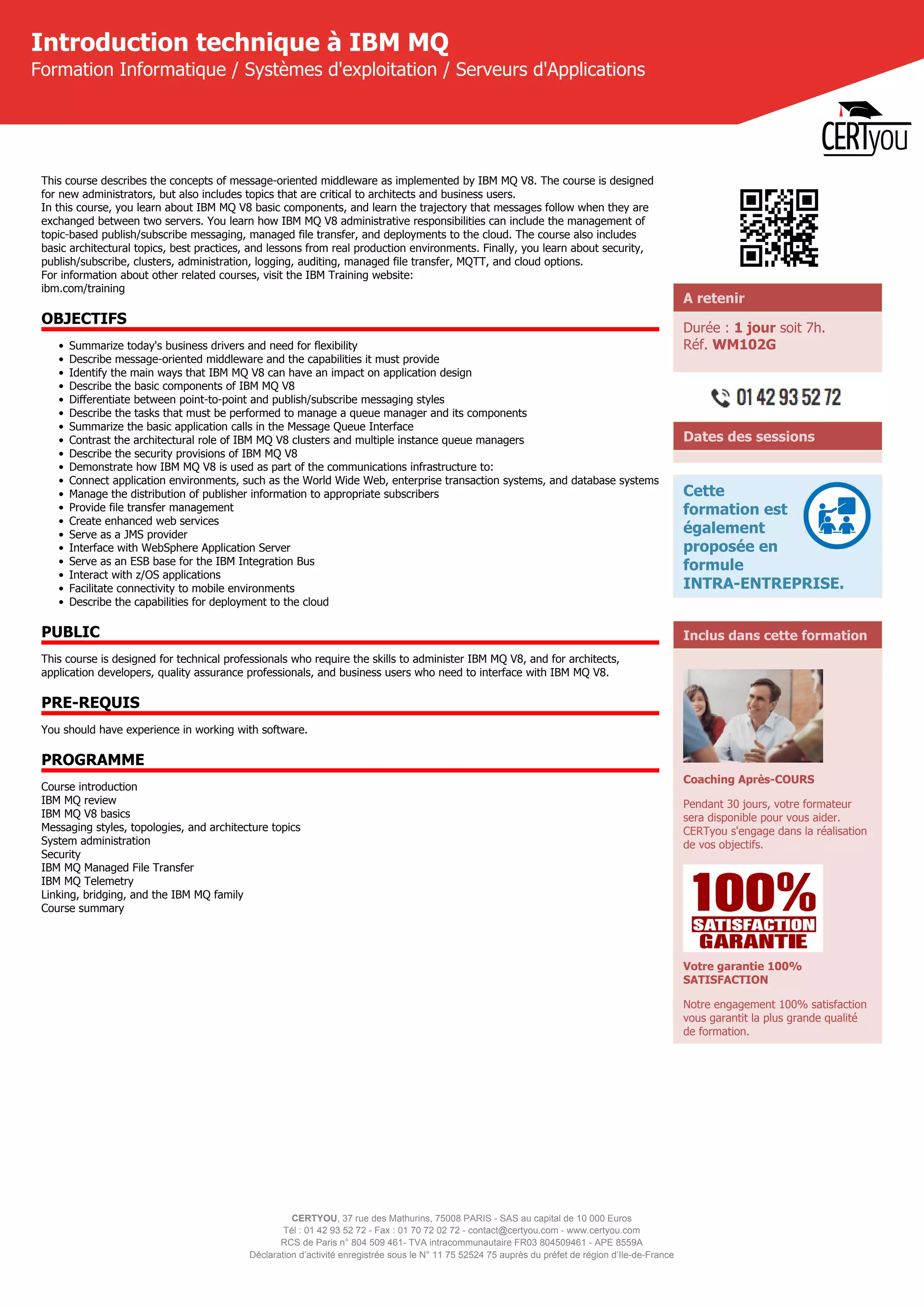 Wm102 g formation-introduction-technique-a-ibm-mq | PDF