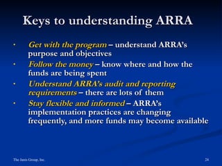 ARRA Recovery Act Overview of Energy Projects | PPT