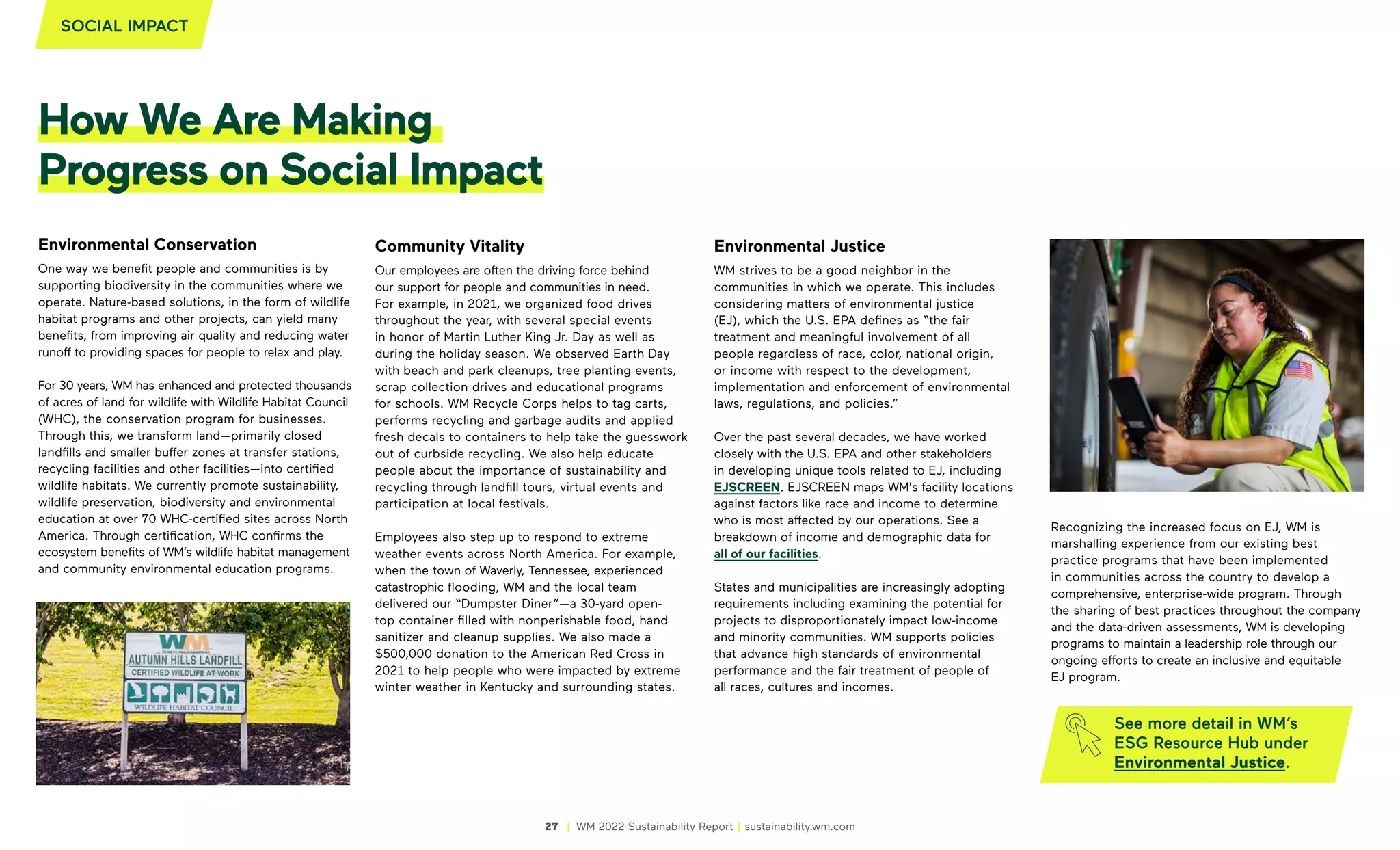 Waste Management's Sustainability Report | PDF