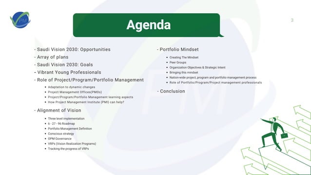 Importance of Project Management in achieving Saudi Vision 2030 | PPT