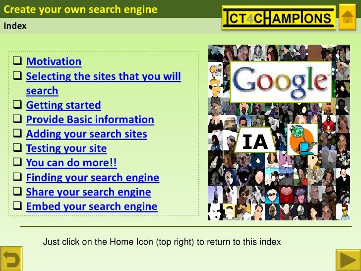 Create your own search engine Create your own search engine
