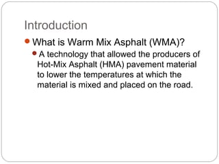 WMA Presentation at Transportation Research Board Conference 2007 | PPT
