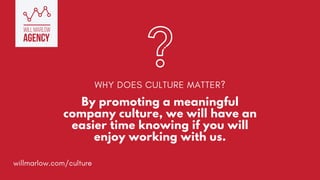 The Culture of a Marketing Agency | PDF