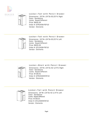 furniture standards catalog | PDF