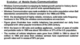 wireless and mobile communications by ugr | PDF