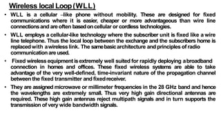 wireless and mobile communications by ugr | PPT