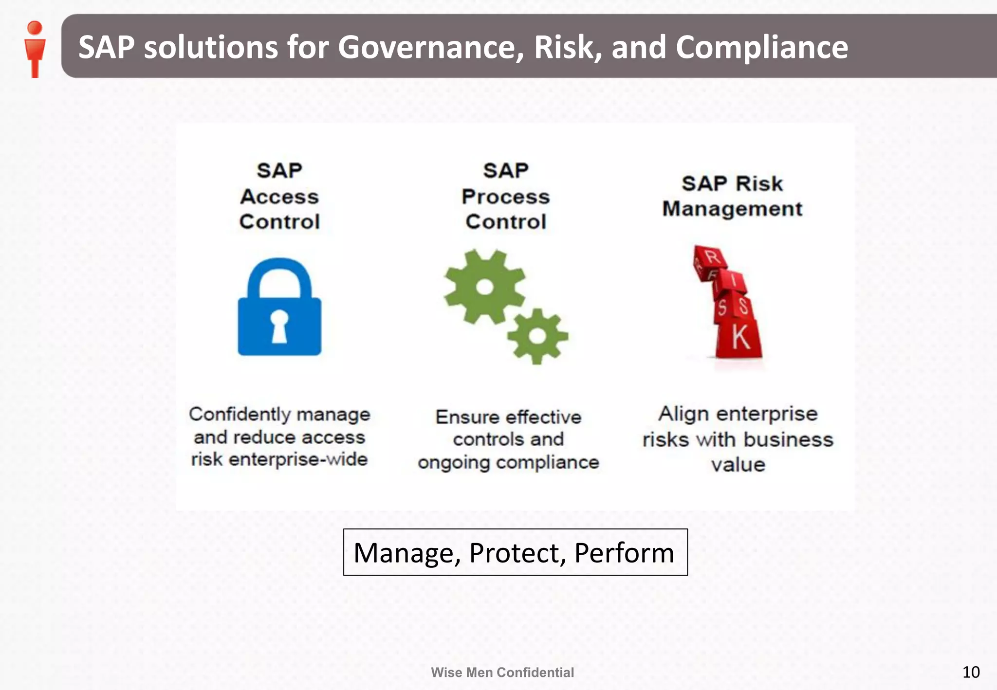 Wise Men Webinar: Fast Track Implementation of SAP GRC 10.1 | PDF