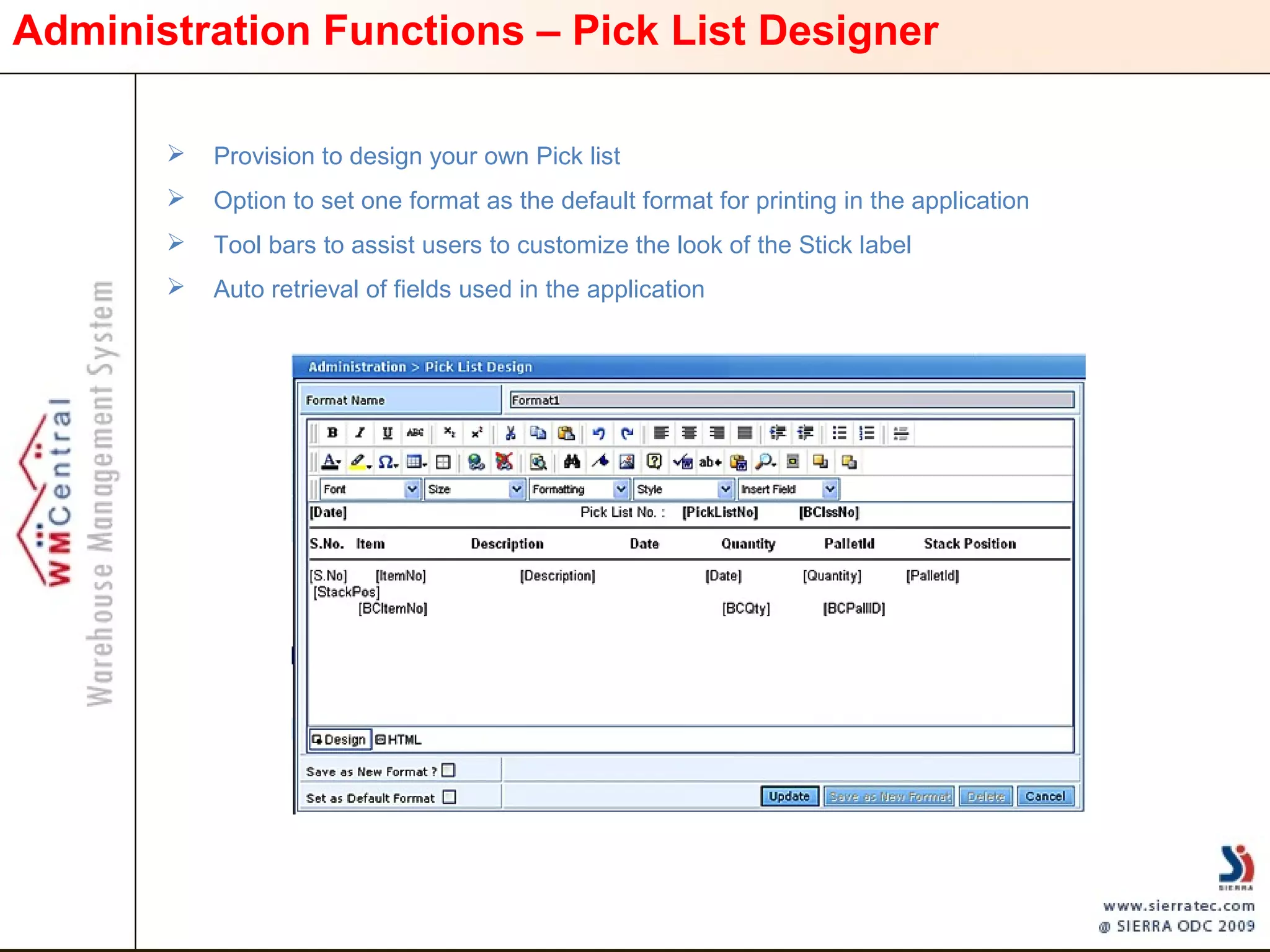 Warehouse Management System – WMCentral | PPT
