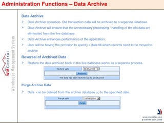 Warehouse Management System – WMCentral | PPT