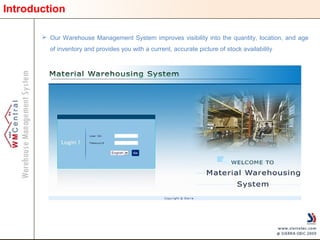 Warehouse Management System – WMCentral | PPT