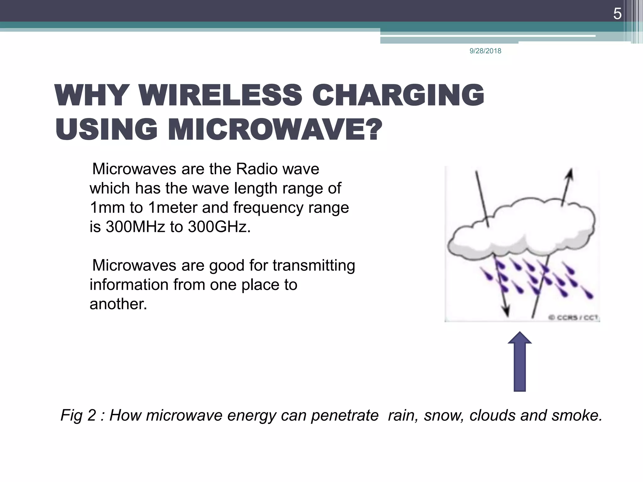 WIRELESS MOBILE CHARGING USING MICROWAVE | PPTX | Physics | Science