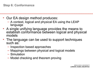 Simulating Enterprise Architecture Models | PPT