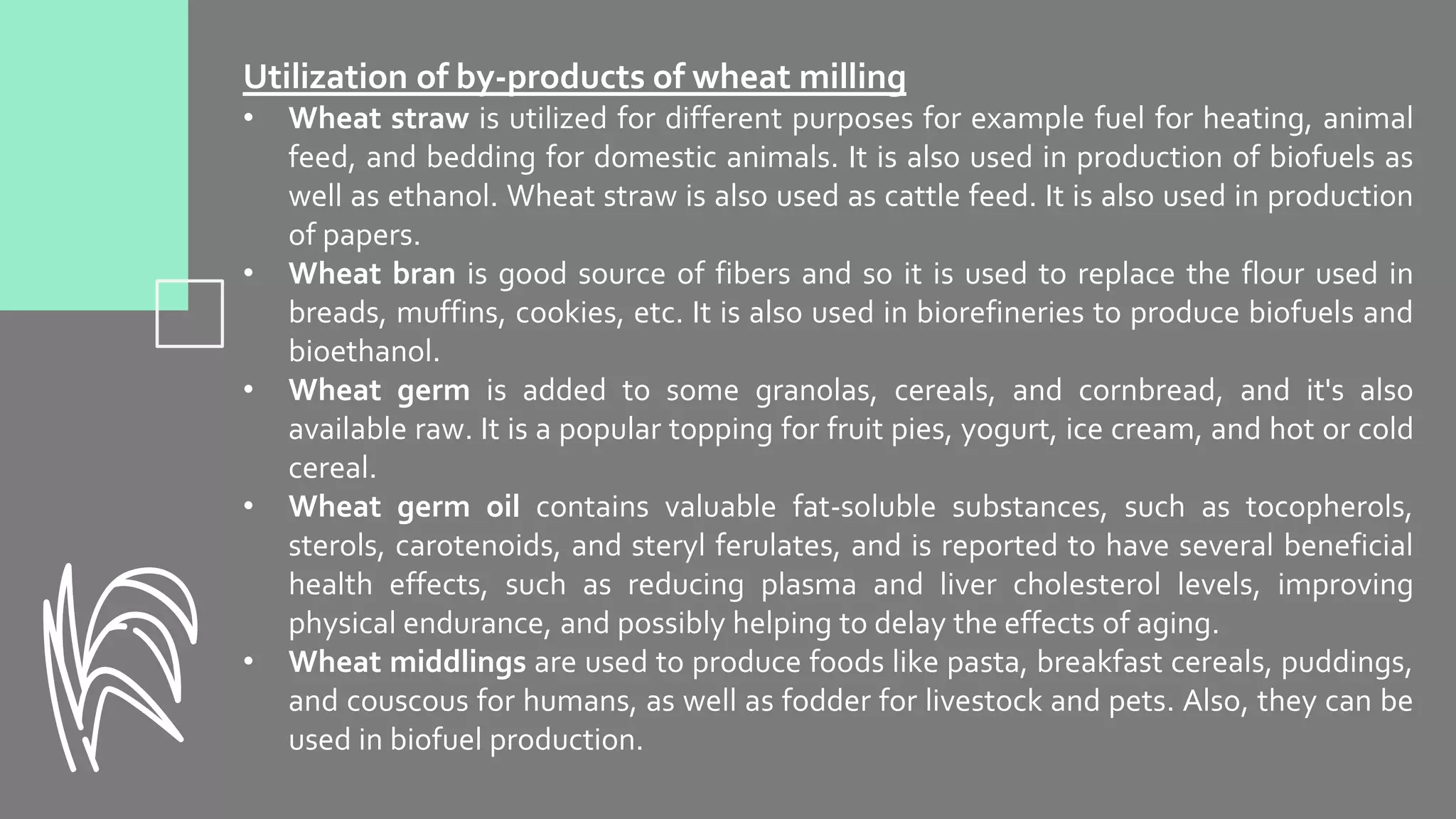 By-products utilization in Wheat and Pulse milling | PPTX