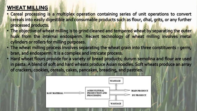 By-products utilization in Wheat and Pulse milling | PPTX | Agriculture ...
