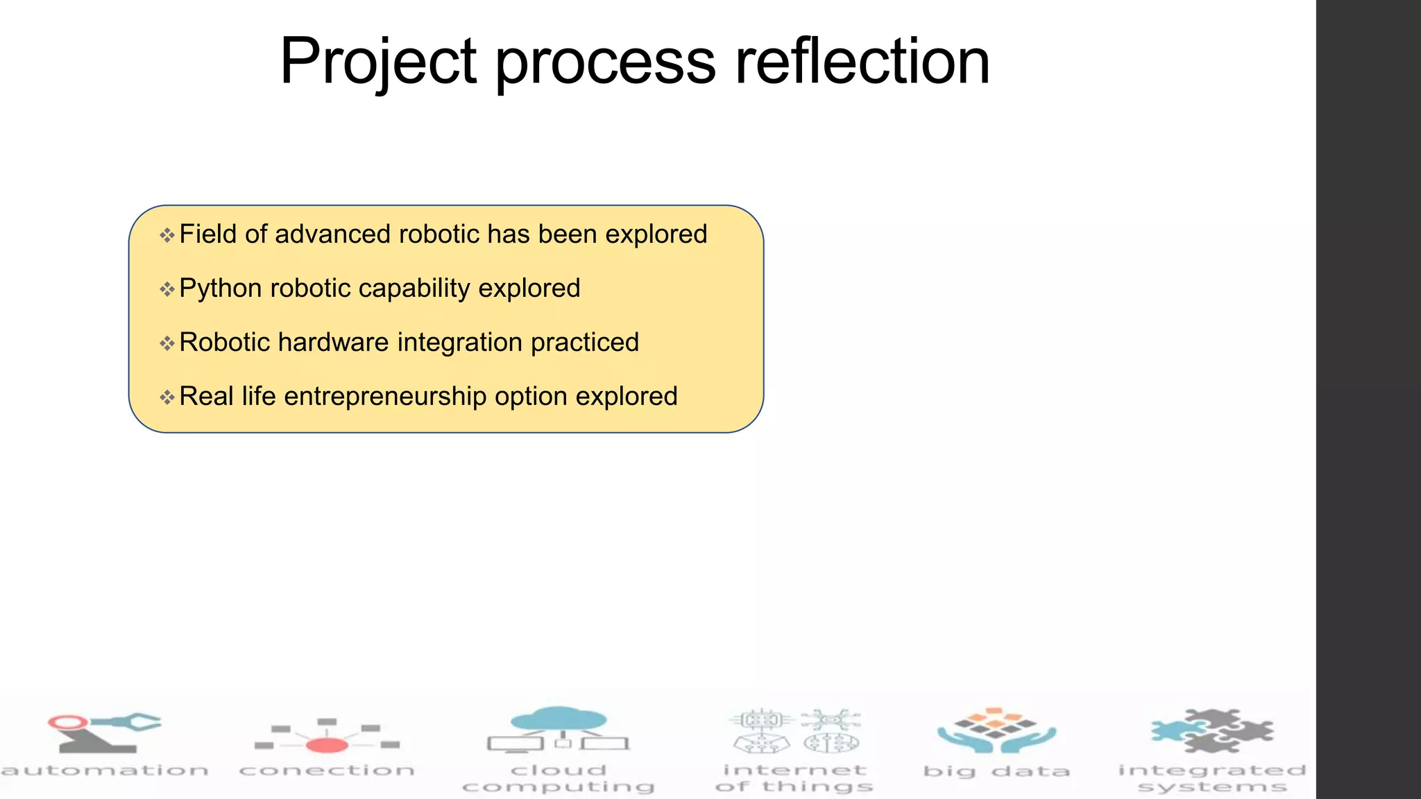 Computer Vision (CV) based Raspberry Pi robot vehicle | PPTX