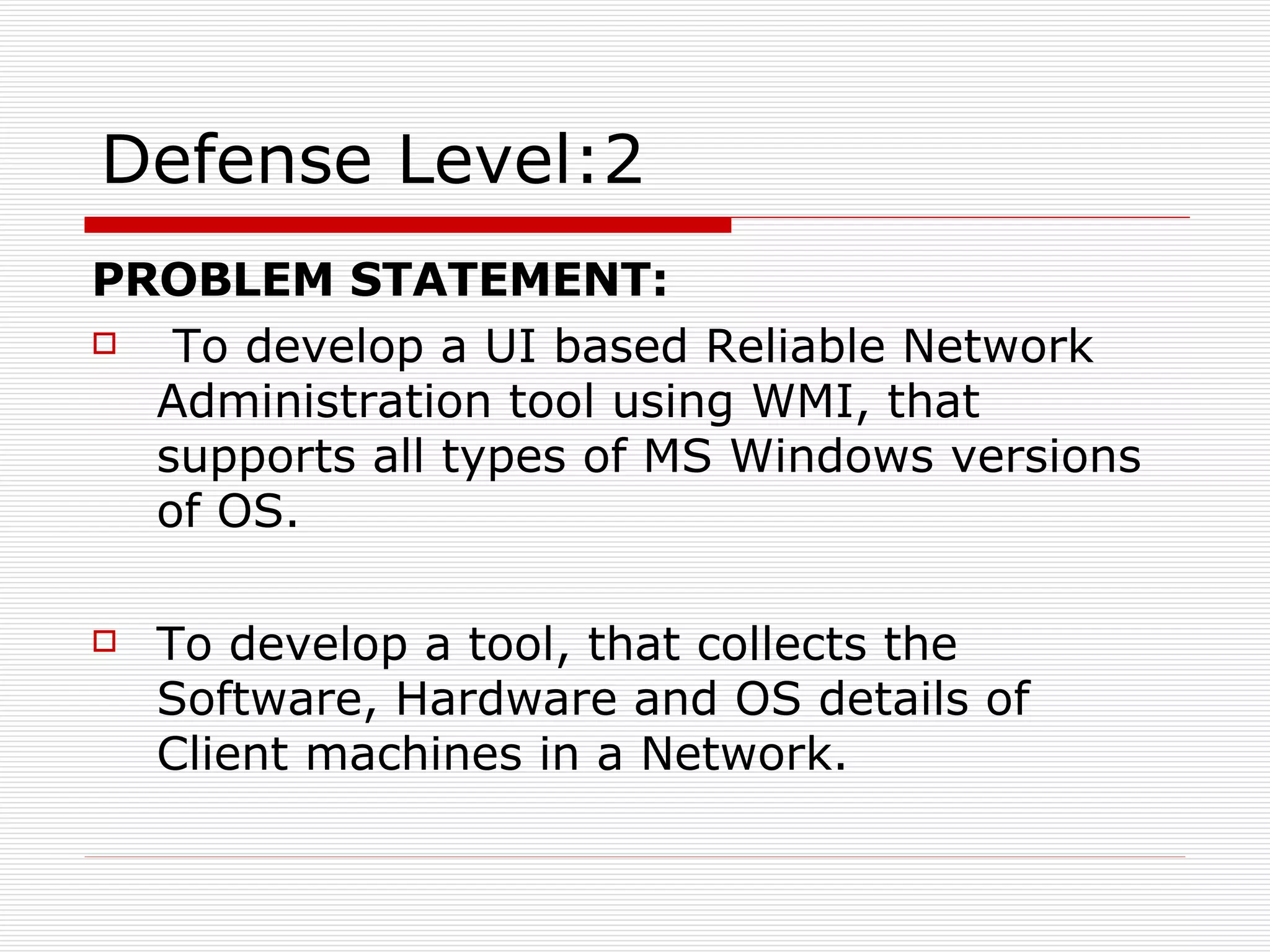 Wmi Based Desktop Monitoring Application Ppt