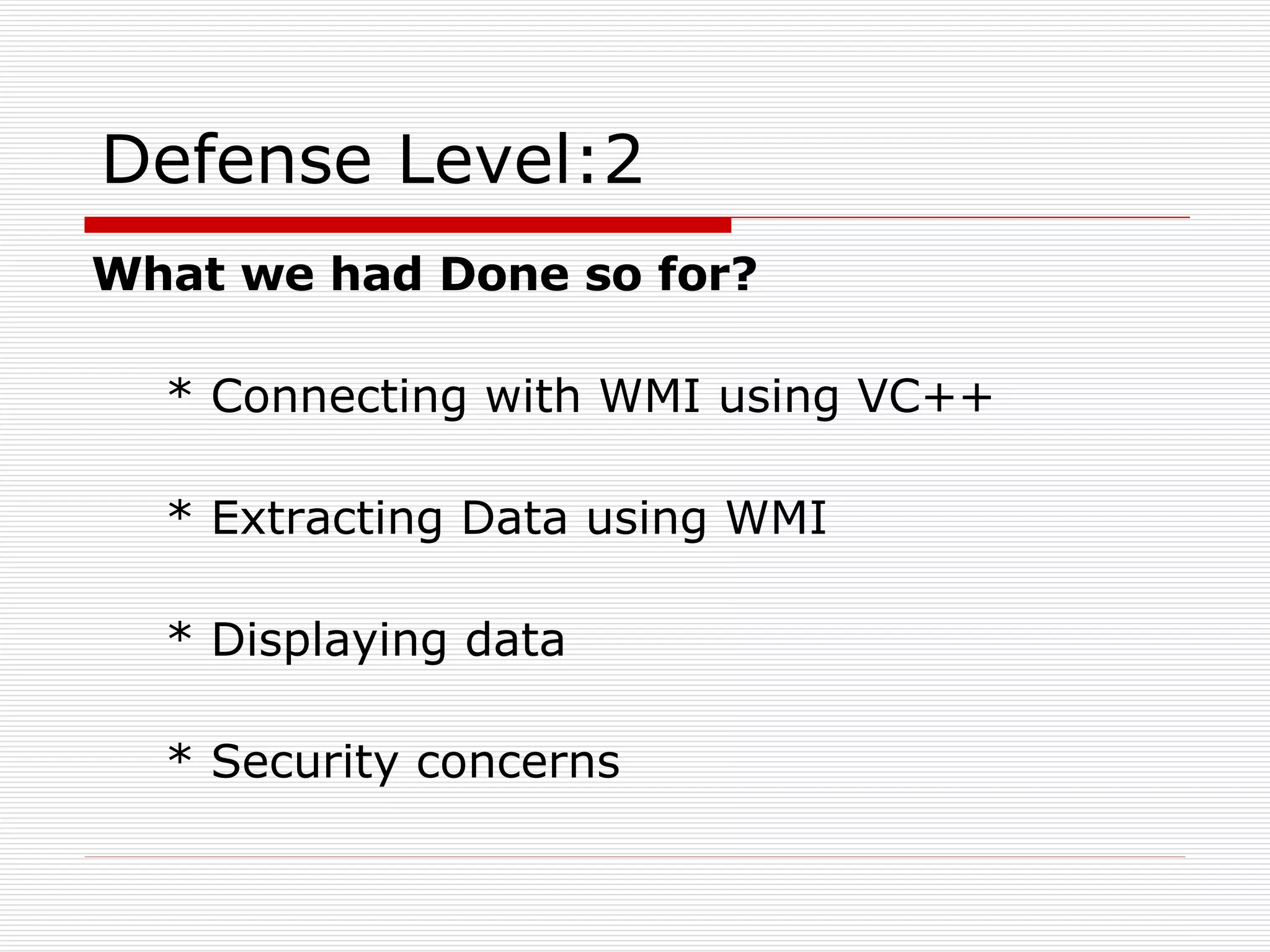 Wmi Based Desktop Monitoring Application Ppt