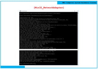 Wmi computer system hardware classes(2) - v01 | PPT