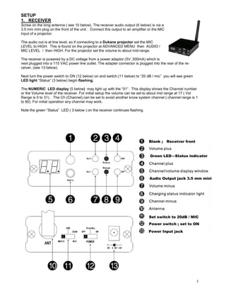 Dukane Wmic1 user guide | PDF