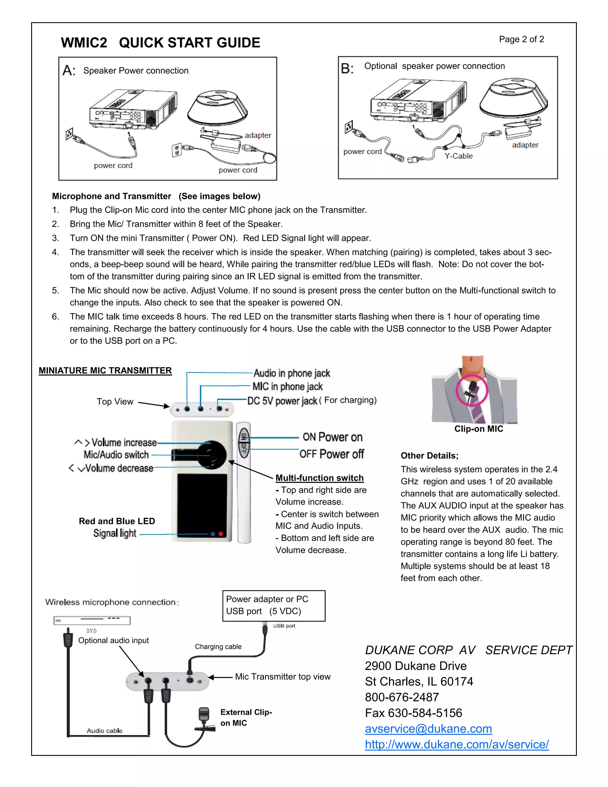 Wmic2 quick startguide | PDF