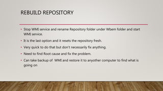 Understanding WMI | PPT