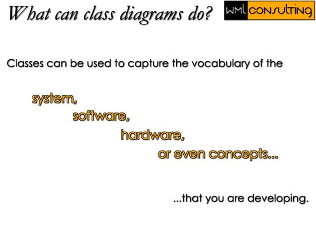 Uml Use Case & Class Diagrams (college 2003) | Ppt