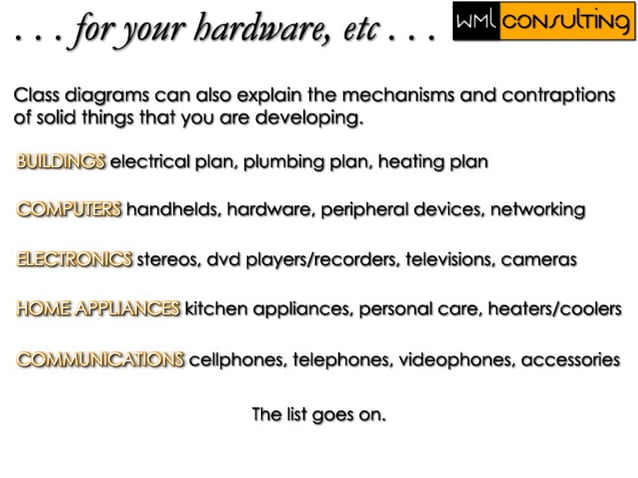 UML Use Case & Class Diagrams (College 2003) | PPT