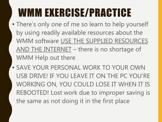 WMM STEP #1 + PRACTICE | PPT | Free Download