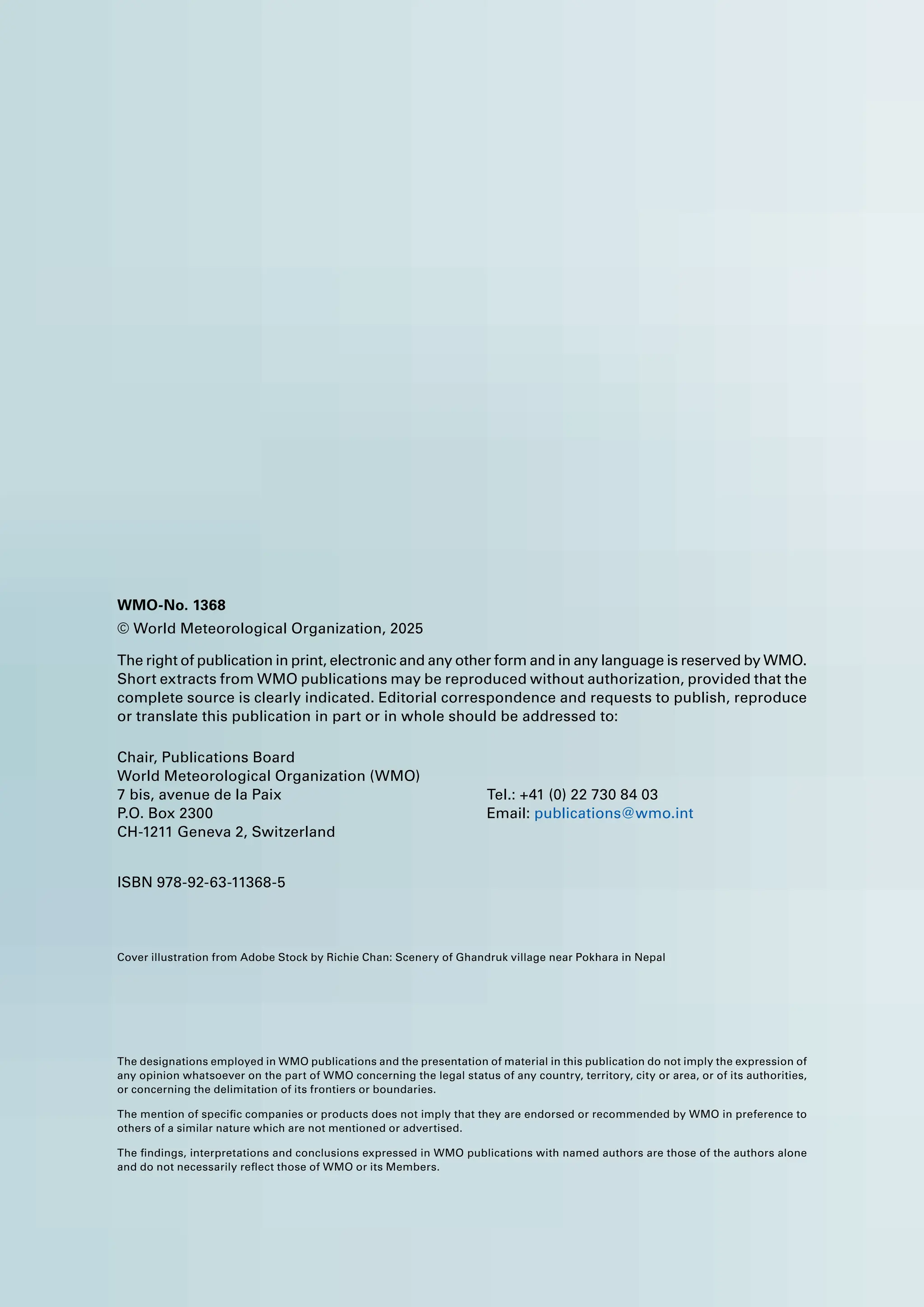 WMO The State of the Global Climate 2025 | PDF