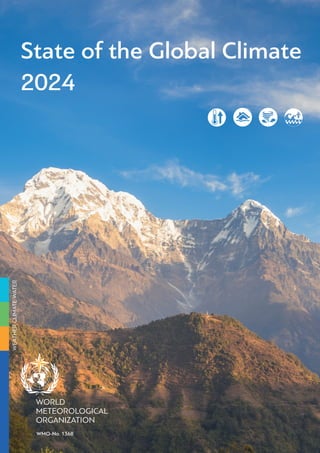 WMO The State of the Global Climate 2025 | PDF