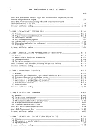 Guide to Meteorological Instruments and Methods of Observation-Wmo no8 ...