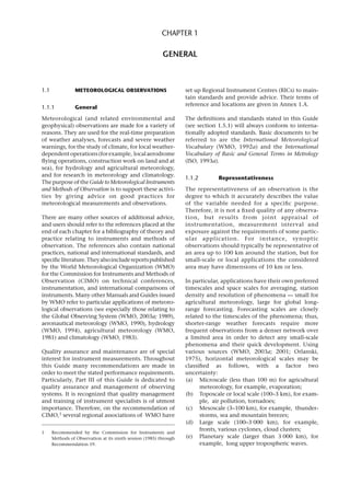 Guide to Meteorological Instruments and Methods of Observation-Wmo no8 ...