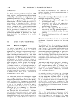 Guide to Meteorological Instruments and Methods of Observation-Wmo no8 ...