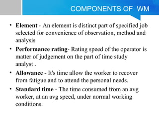 work measurement_operation management | PPT | Business | Business and ...