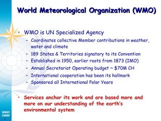 60 Years of Successful Scientific Collaboration on Weather, Climate and ...