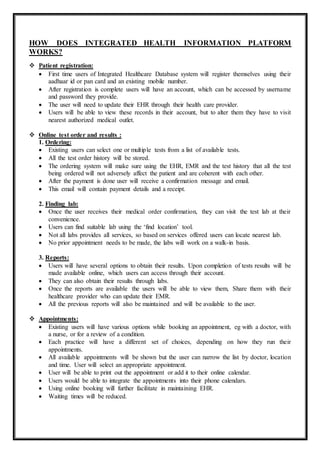 information technology in healthcare | DOCX